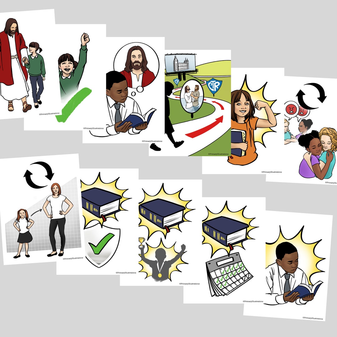 Scripture Power (music by Clive Romney) - Primary Singing Time Visuals ...