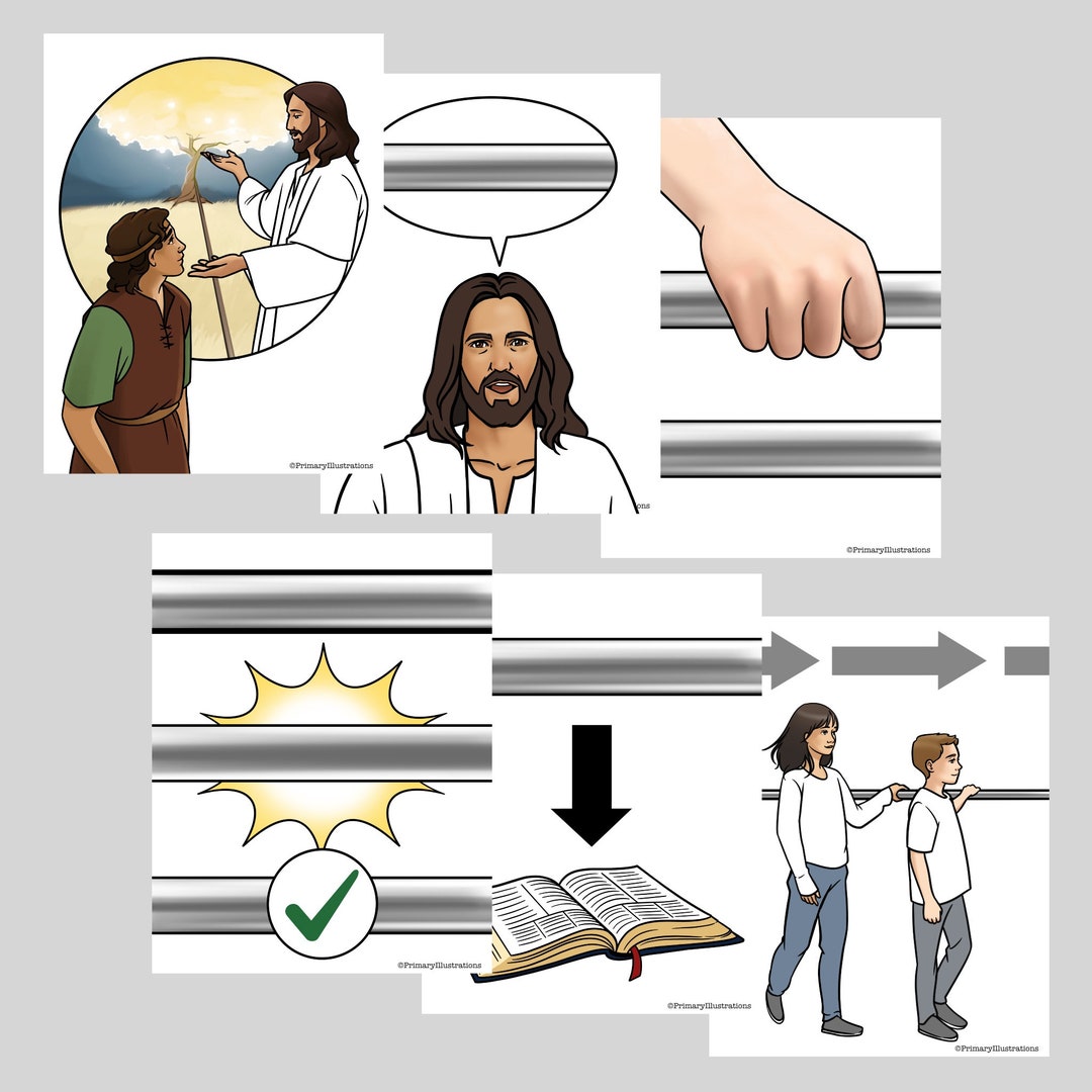 The Iron Rod - Primary Singing Time Visuals Packet - Etsy