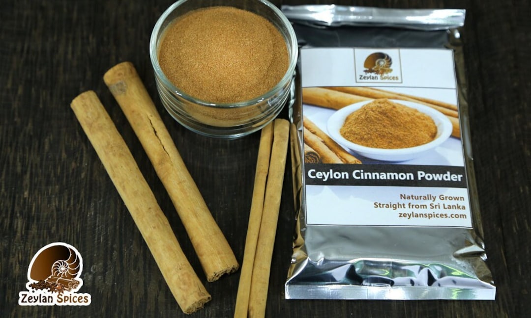Organic Ceylon Cinnamon Powder, True Cinnamon Powder Not Cassia From ...