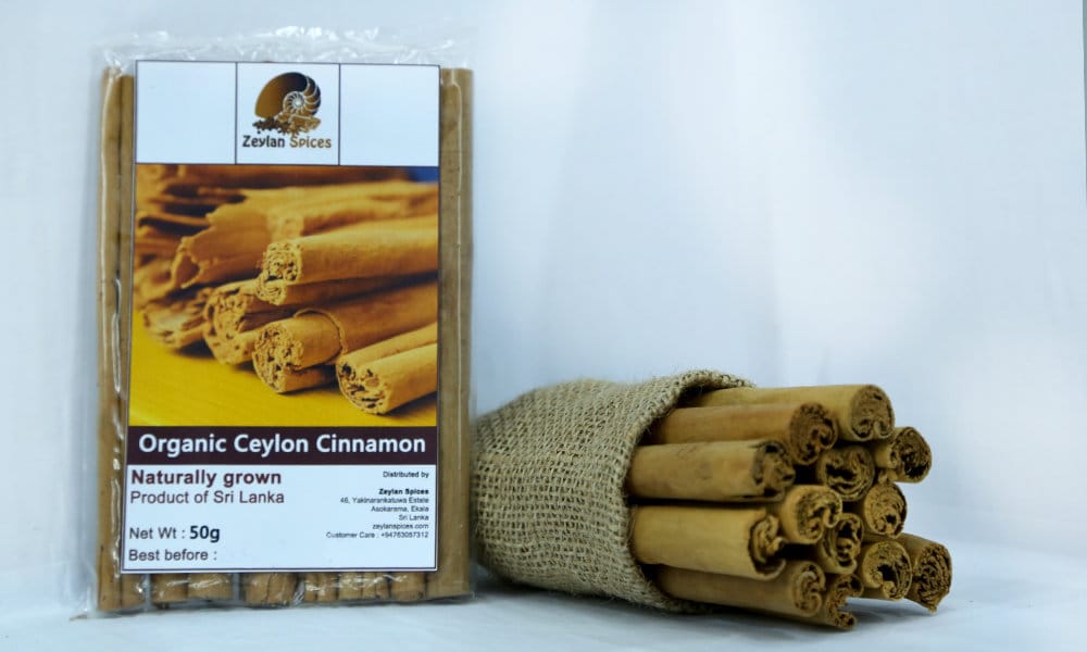 Pure Organic Ceylon Cinnamon Sticks, True Cinnamon Not Cassia, 50g ...
