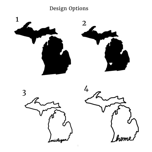 Michigan Car Decal - Etsy