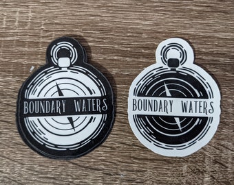 Boundary Waters Sticker - Etsy