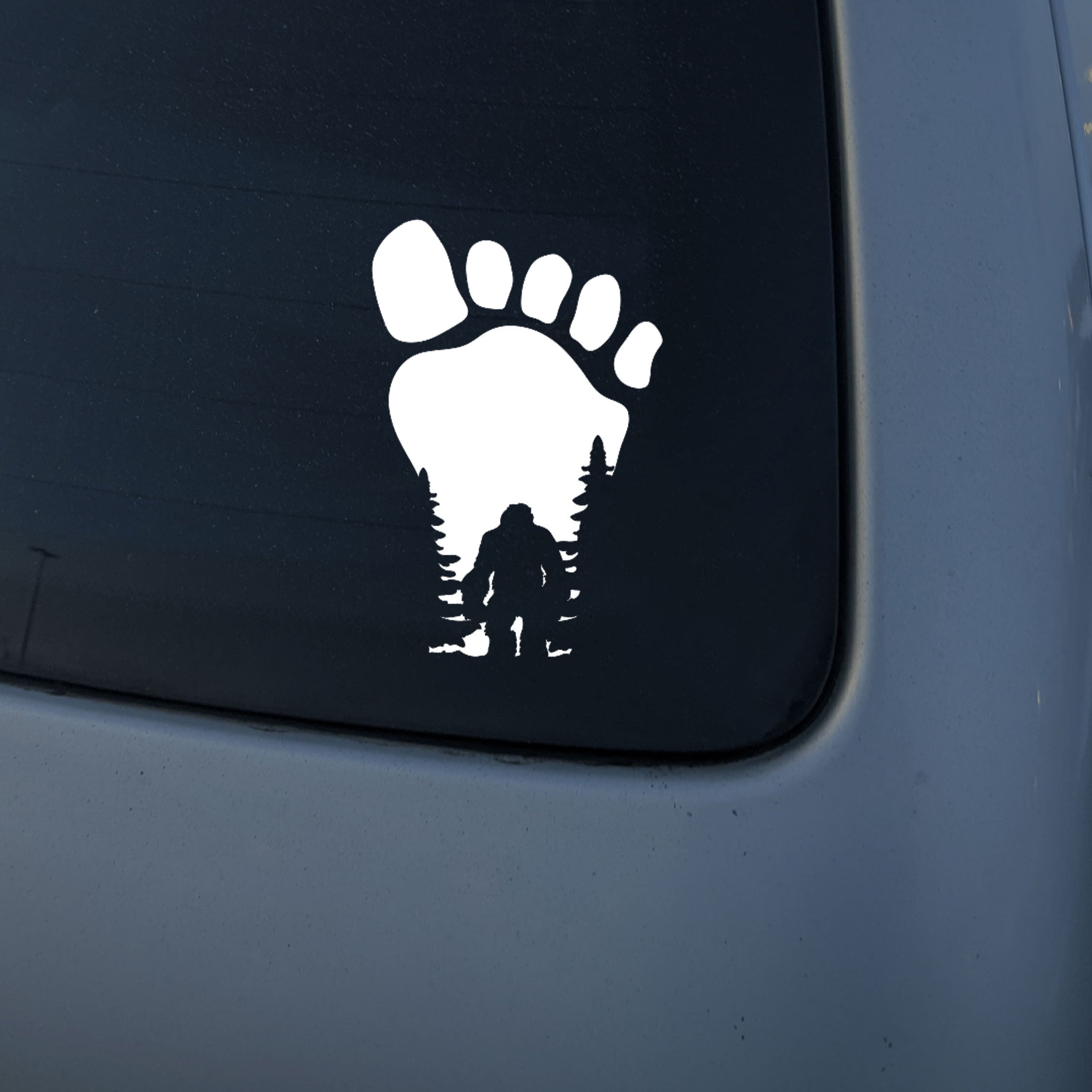Bigfoot Decal Bigfoot Car Decal Bigfoot Sticker - Etsy
