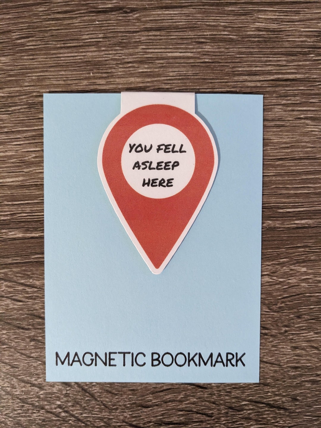 You Fell Asleep Here Magnetic Bookmark, Magnetic Bookmark, Fell Asleep ...