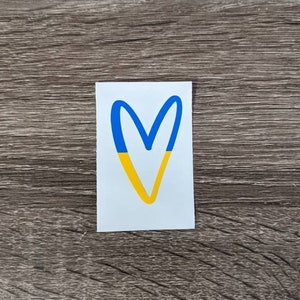 Ukraine Sticker, Ukraine Decal, Stand With Ukraine, Support Ukraine ...