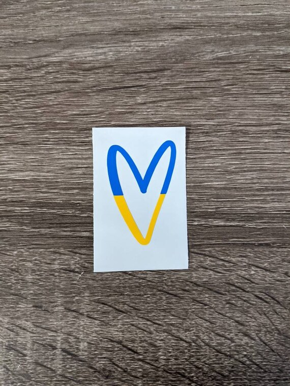 Ukraine Sticker Ukraine Decal Stand With Ukraine Support - Etsy