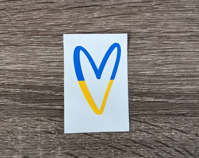 Ukraine Sticker, Ukraine Decal, Stand With Ukraine, Support Ukraine ...