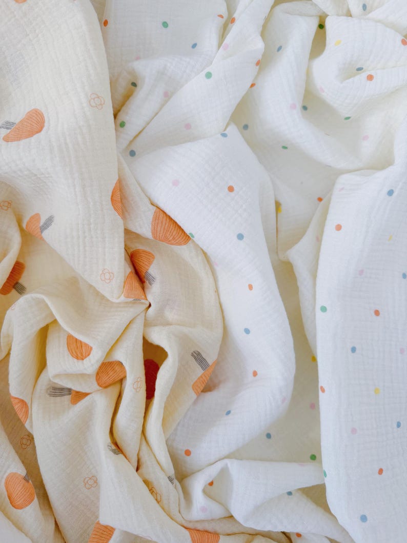 Organic Muslin Gift Set for Newborn, 3 Pack Soft Cotton Gauze Receivers ...