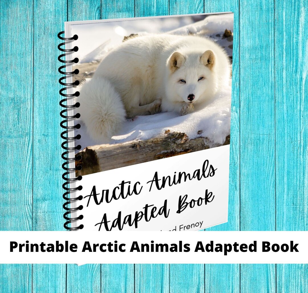 Arctic Animals Adapted Book (printable Activity) - Etsy