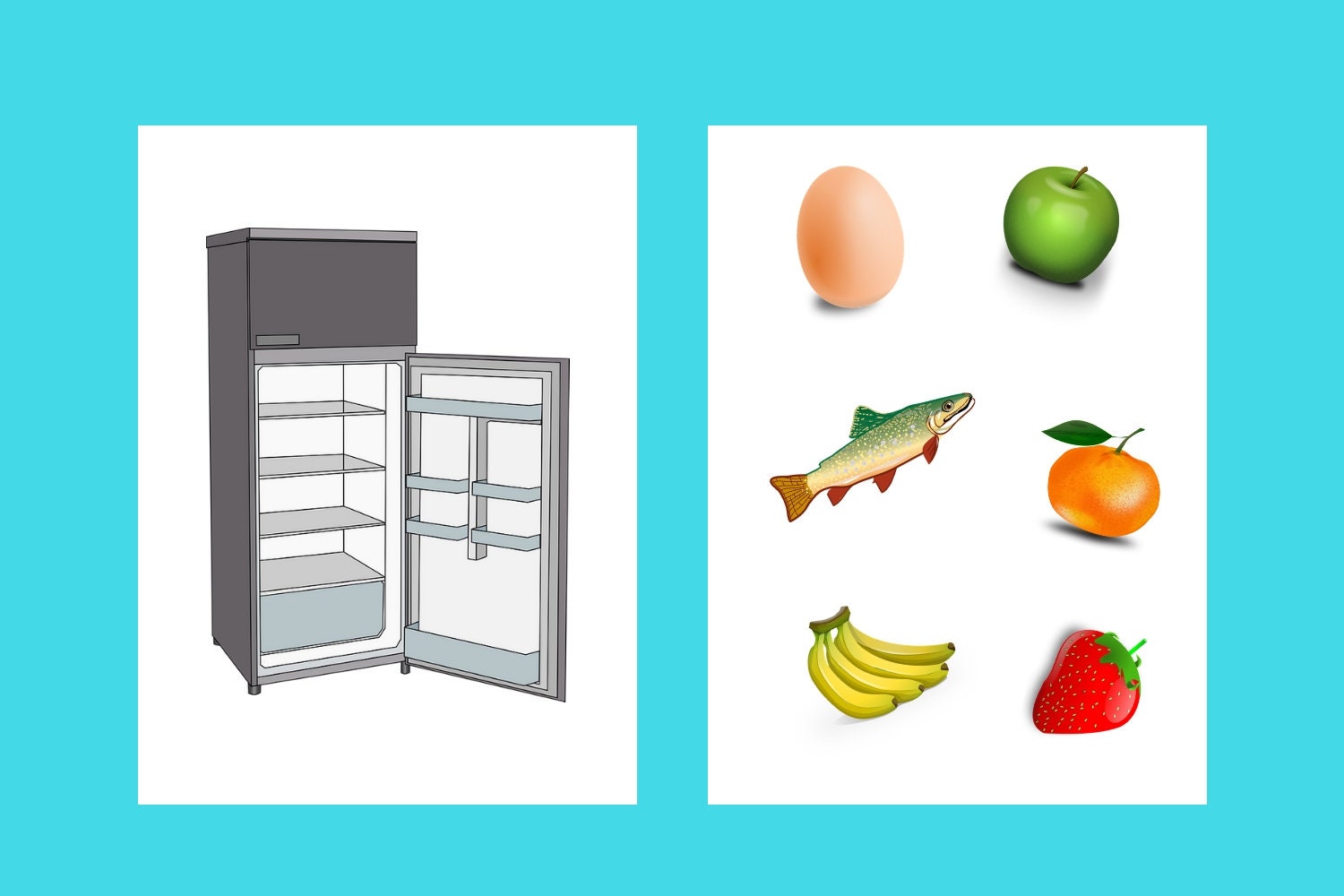 Printable Fill the Fridge Game Autism ADHD ASD SEN | Etsy