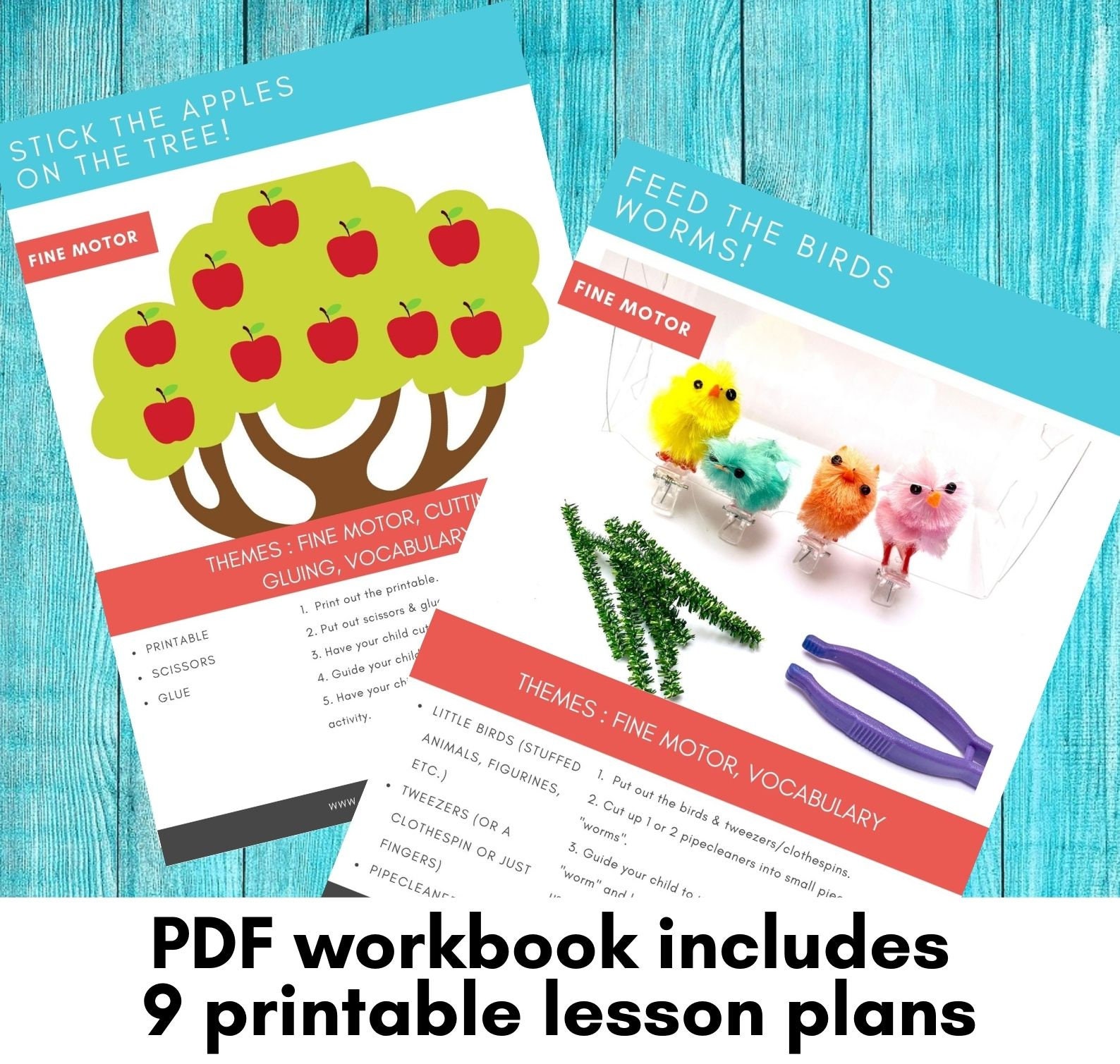 Printable Fine Motor Workbook for Kids With Autism - Etsy Ireland