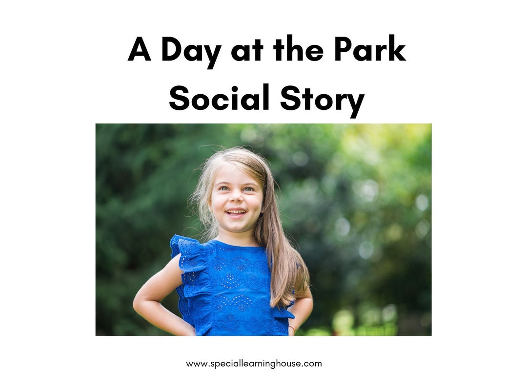 A Day at the Park Social Story - Etsy