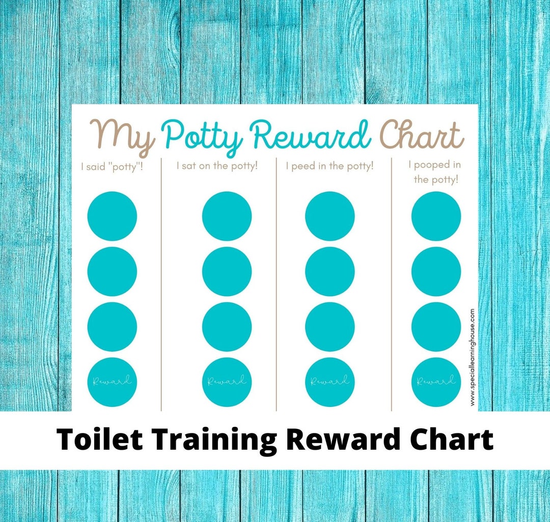 Printable Potty Training Chart, Reward Chart, Preschool Printables ...