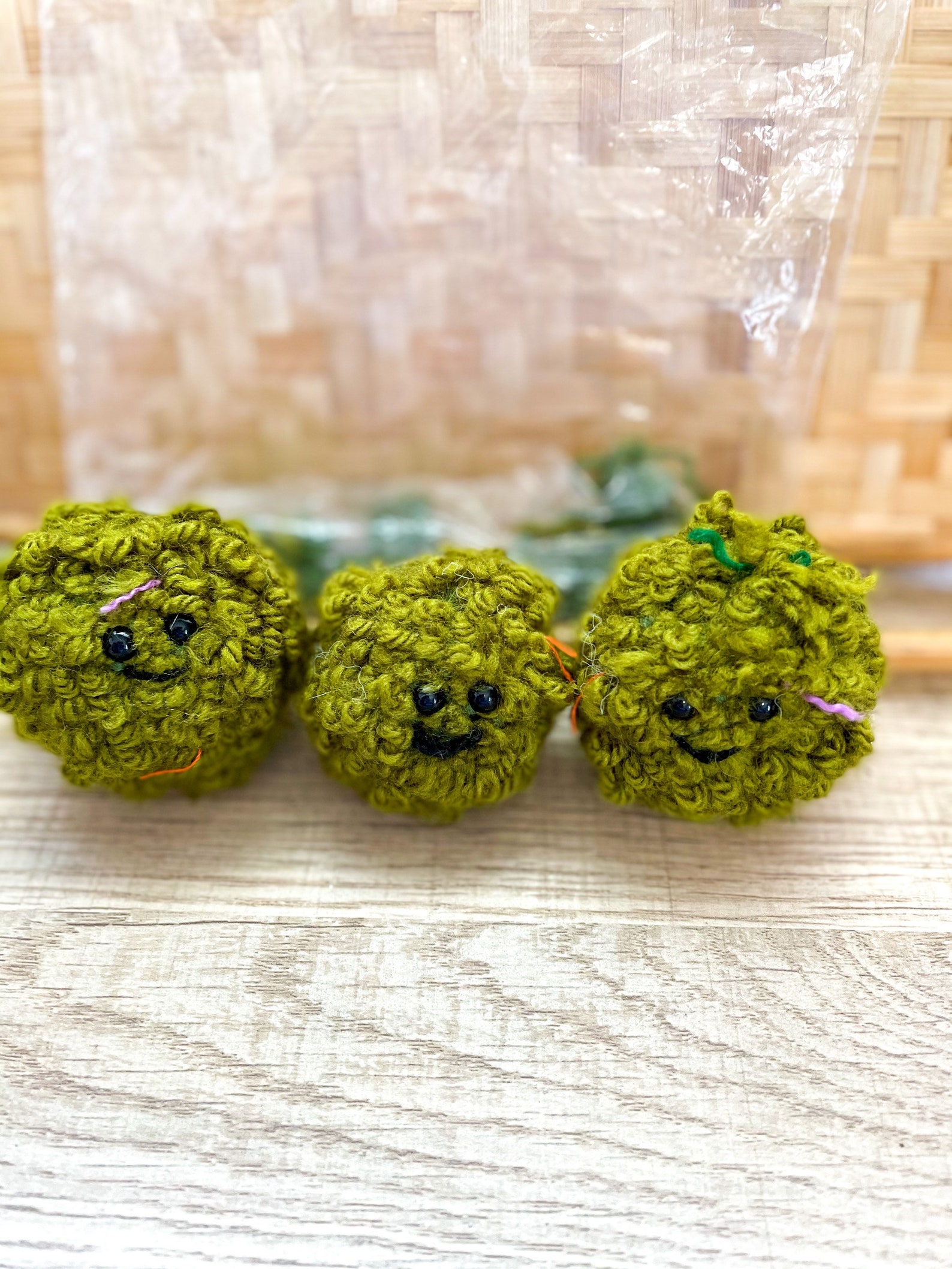 Crocheted Mini Nug Buddies. Crocheted Nug Trio. Cute Stoner - Etsy Canada