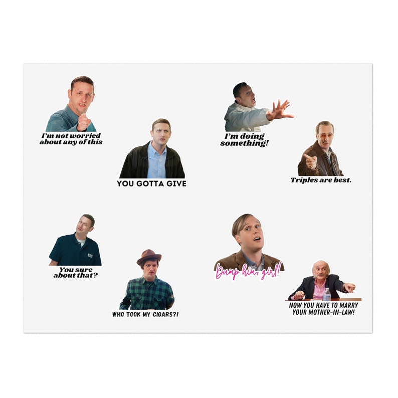 8 STICKER SET | ITYSL Full Size 8.5" X 11" Sticker Sheet | 8 Pack of I ...