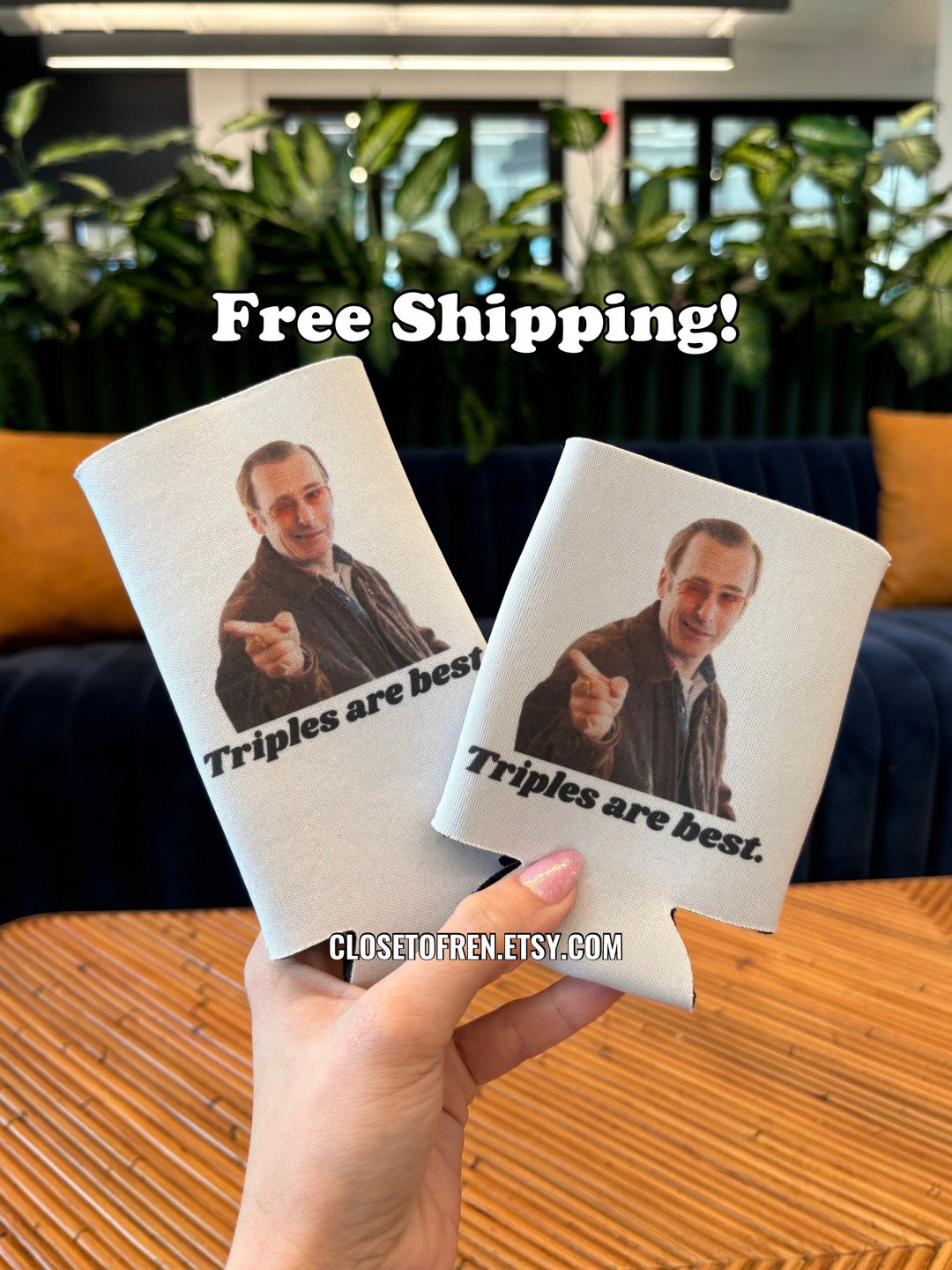 2 Sizes Regular or Slim | ITYSL Classic Cars Triples Are Best Can ...