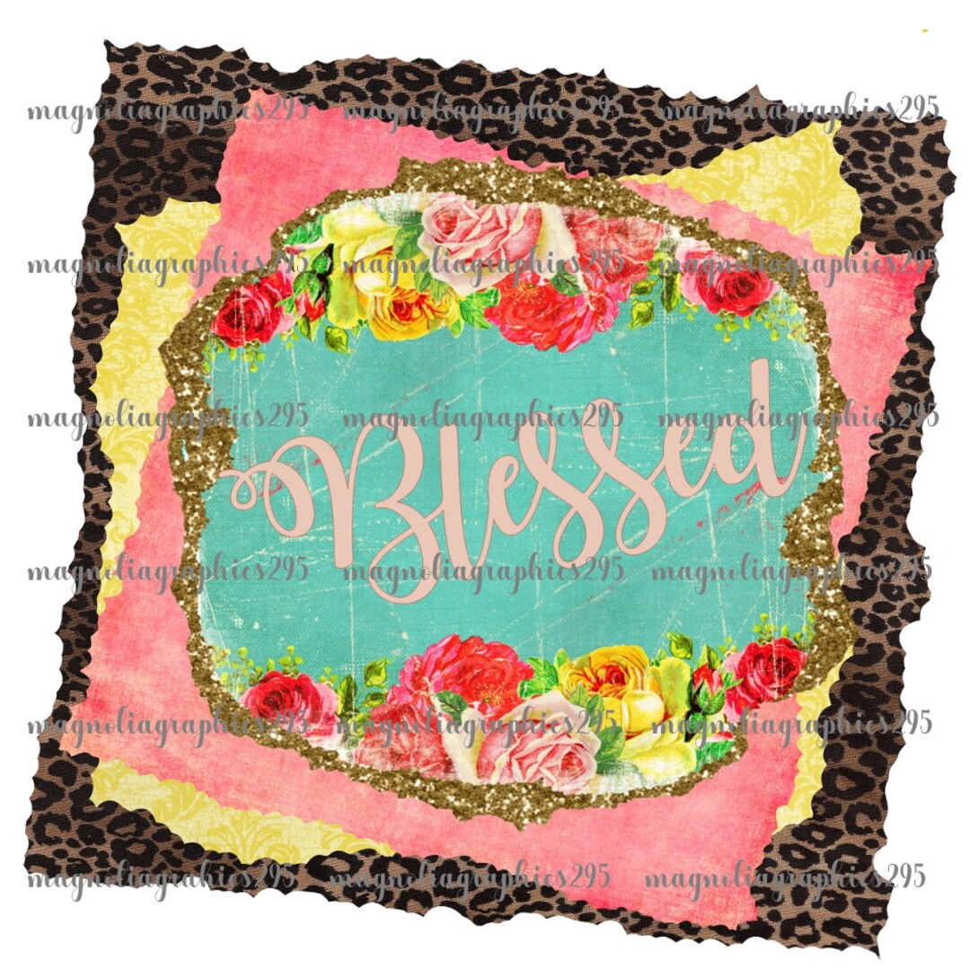 Blessed Sublimation Design, Blessed Sublimation Design, Clip Art ...