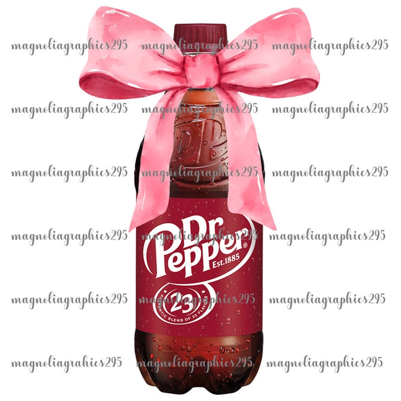 Dr Pepper With Bow - Etsy