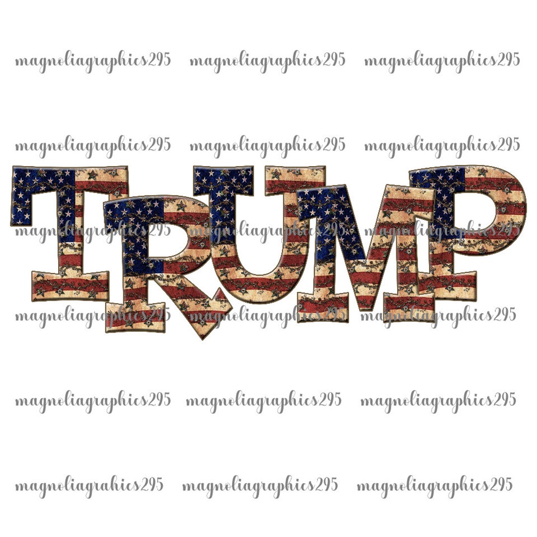 Trump Sublimation Design Trump 2020 Digital Download - Etsy