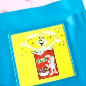 Vintage Trix Cereal Holographic Toy Wallet, Vintage 1980s Kids Cereal ...