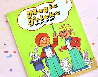 Magic Tricks Book - Etsy