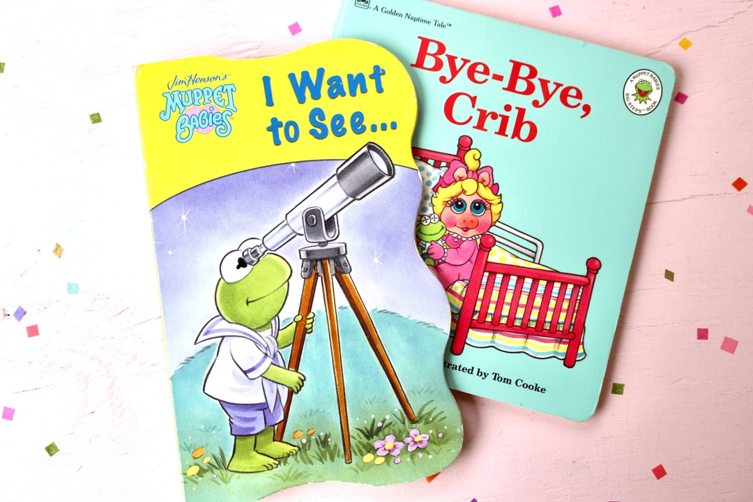 Muppet Babies Toddler Early Learning Books, Book Board Nursery Books ...