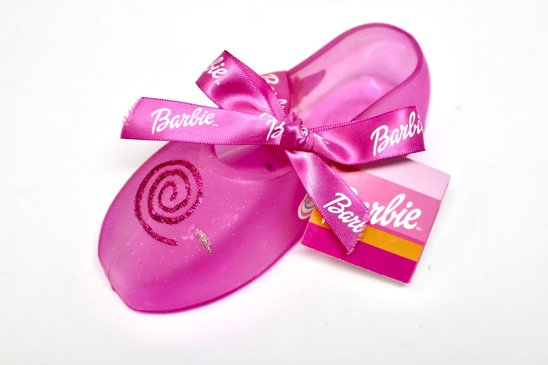 Barbie Nutcracker Pink Glass Slipper Shoe, 2000s Candy Barbie ...