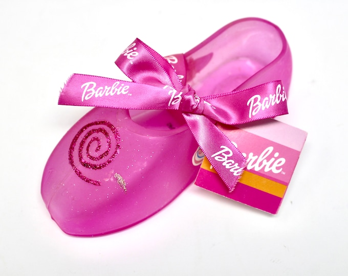 Barbie Nutcracker Pink Glass Slipper Shoe, 2000s Candy Barbie ...