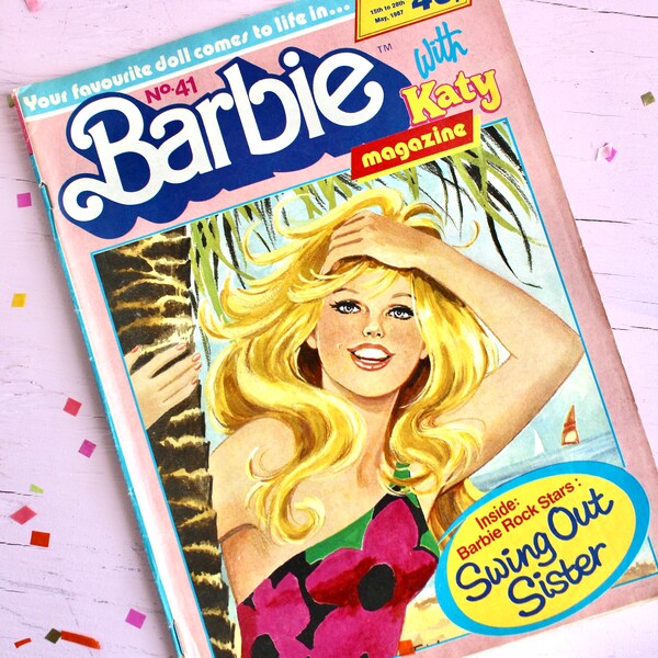 Barbie Vintage Comic Book - Etsy