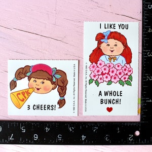 Cabbage Patch Kids Valentines Cards With Envelopes Set of 5, Vintage ...