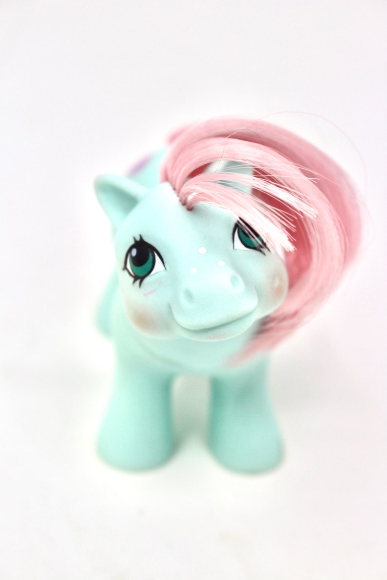 Baby Cuddles My Little Pony G1 Pony 80s Kids Hasbro MLP Blue | Etsy