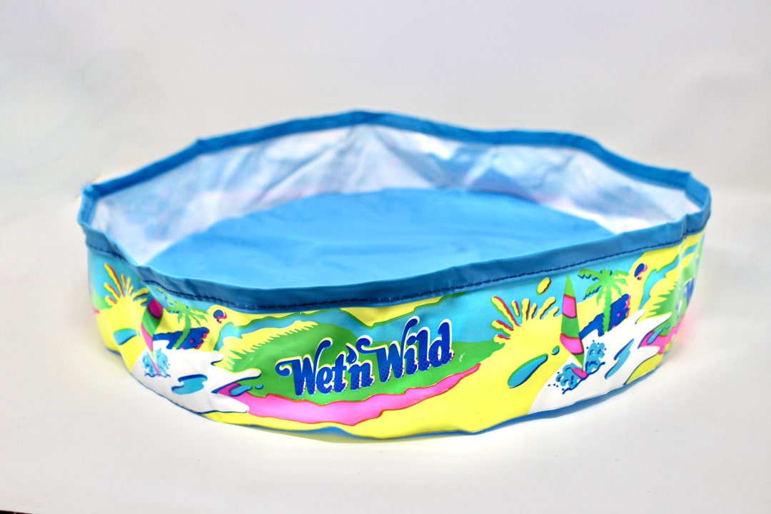 Vintage Wet N Wild Barbie Pool Playset, 80s Barbie Beach Vacation Play ...