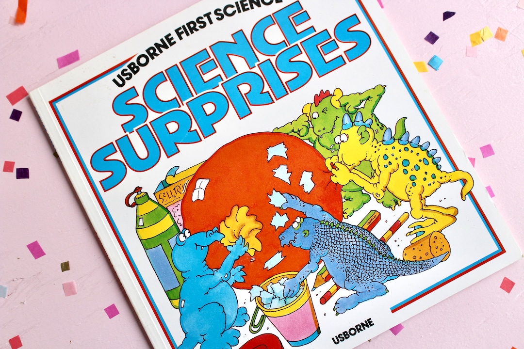 Science Surprises Kids Activity Book, Usborne First Science Kids ...