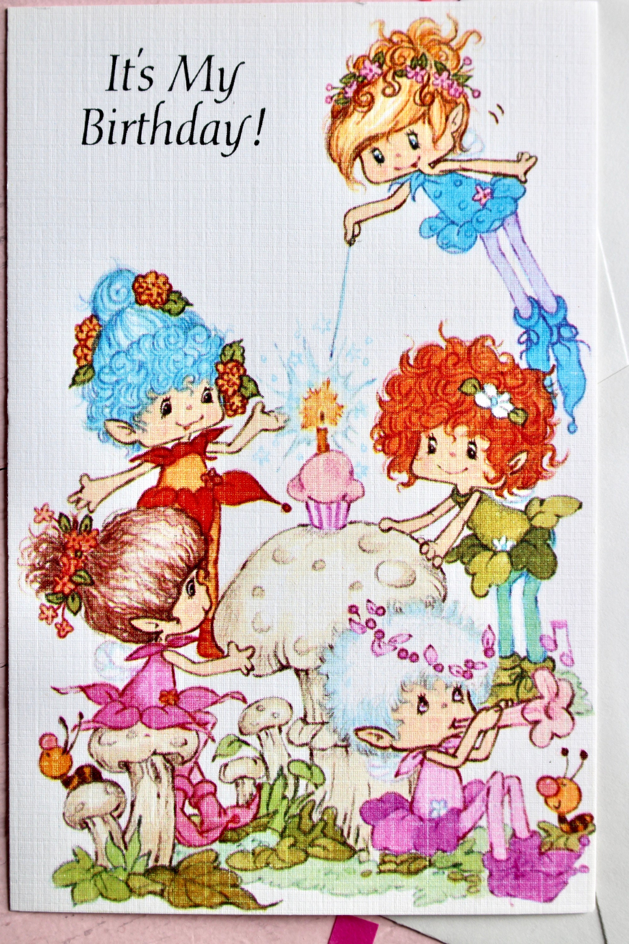 Herself the Elf Birthday Invitation Card With Envelope - Etsy