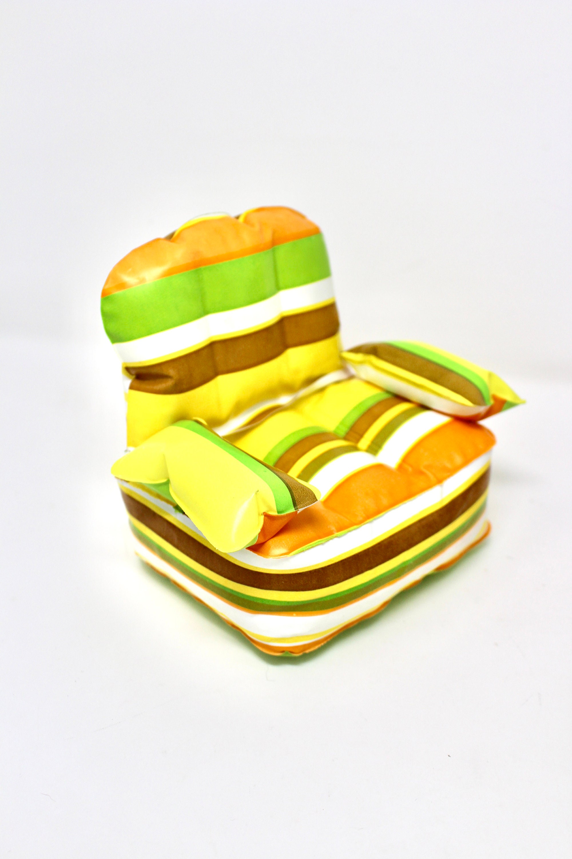 70s Inflatable Barbie Furniture Set Choose Your Own Orange - Etsy