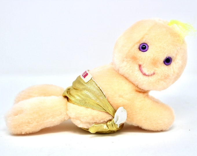 Hugga Bunch Fluffer Hug a Bye Baby Mini Plush Doll, Vintage 80s Hugga ...