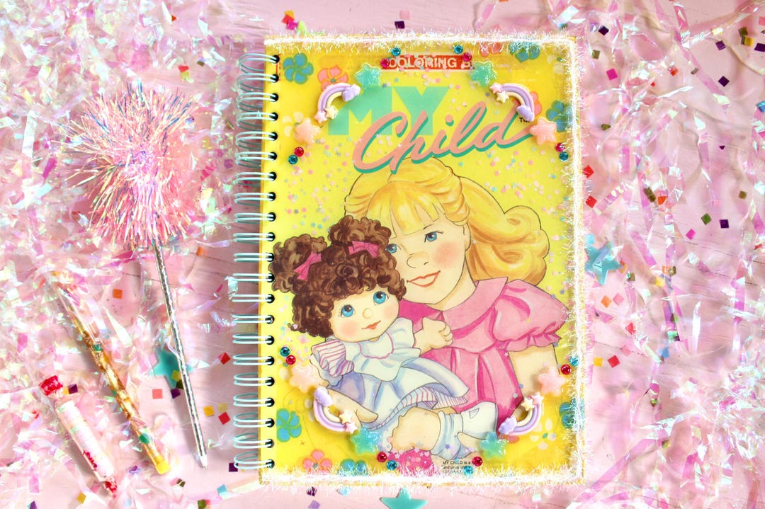 80s Nostalgia Charm Journal, Retro My Child Spiral Notebook Gift ...