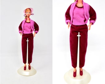 Rare Barbie Fashion Favorites 3785 Outfit Only, Ivory Night Gown Pajama ...