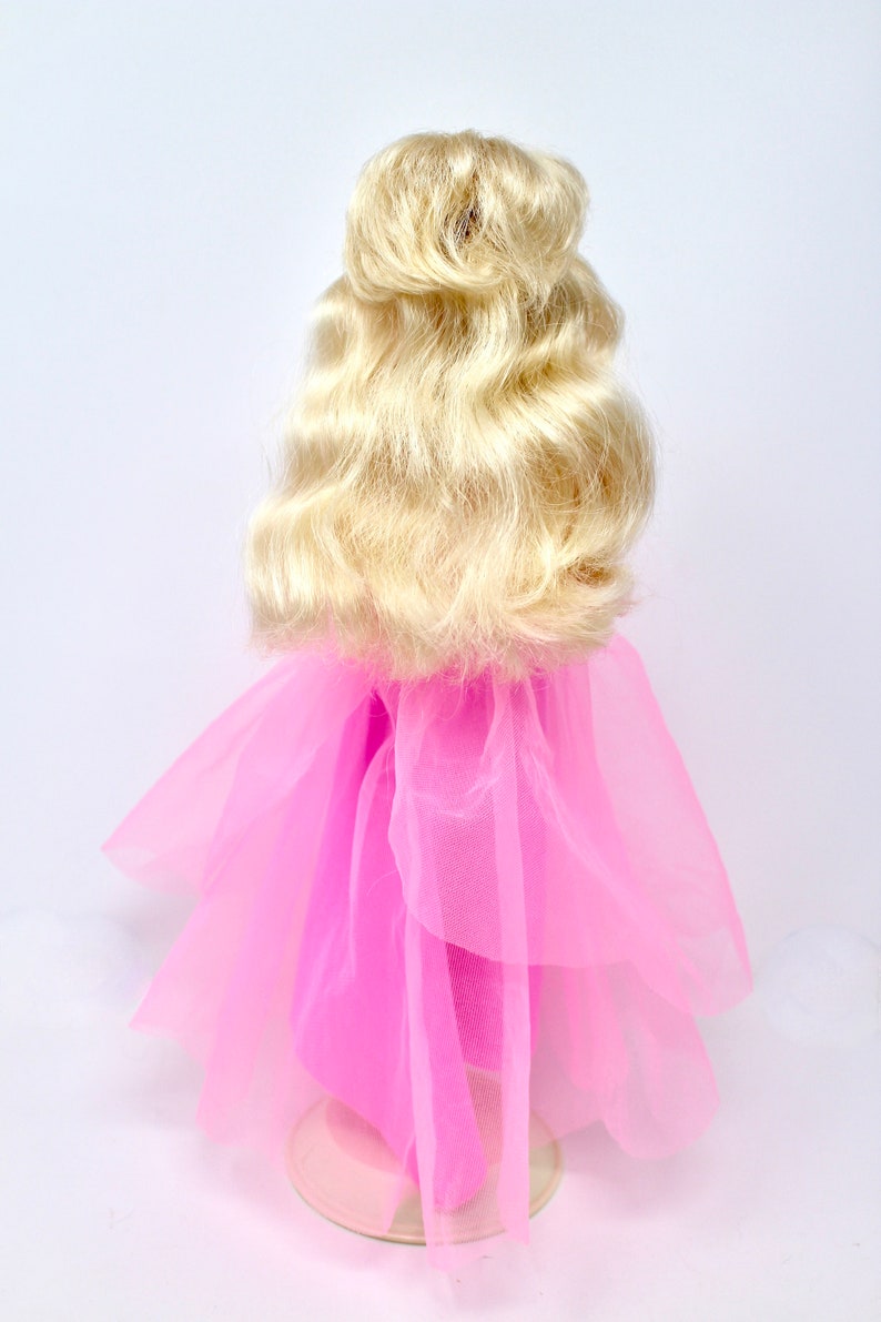 Costume Ball Barbie Doll Vintage 90s Blonde Pink Ball Gown - Etsy