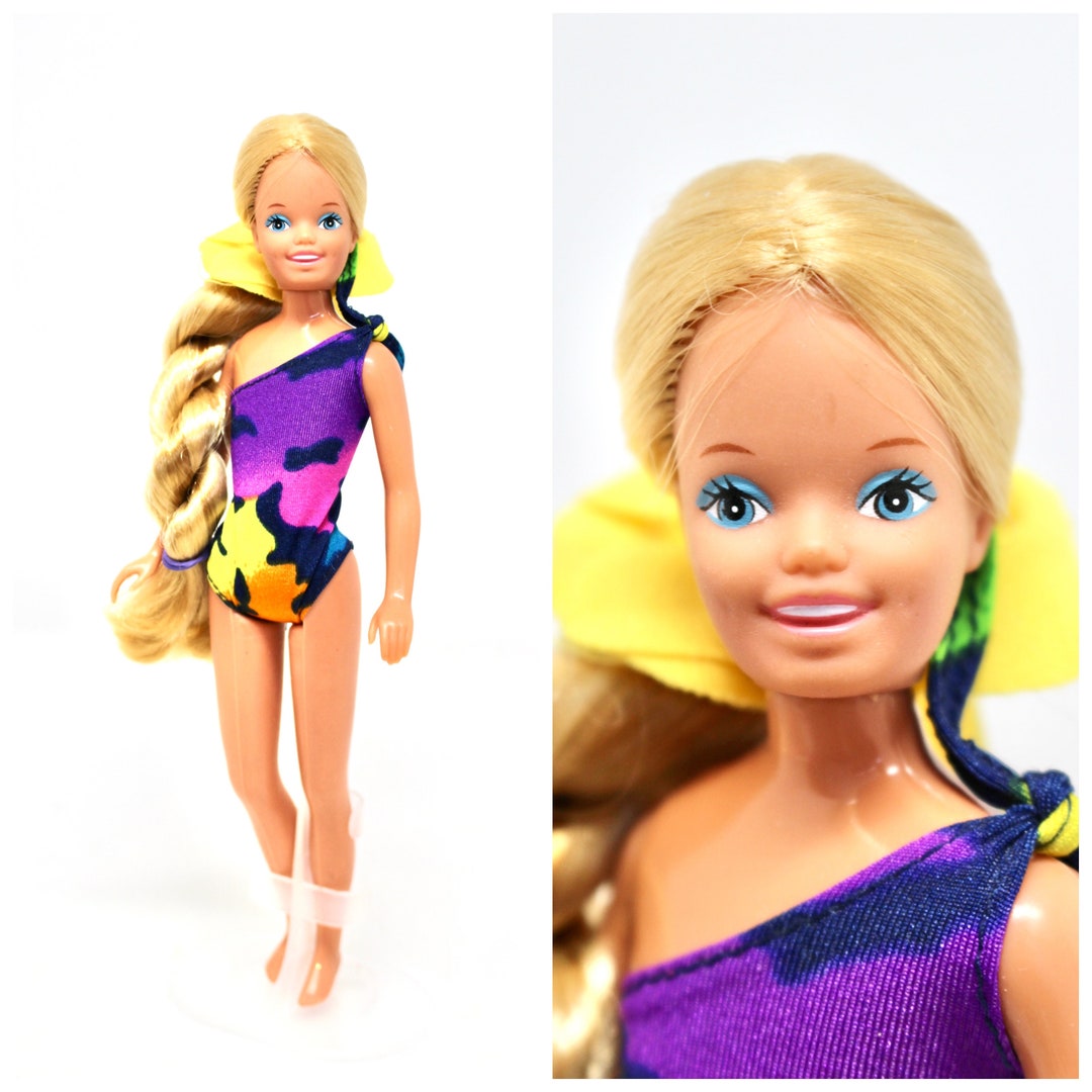 Tropical Skipper Barbie Fashion Doll, Vintage 80s Beach Barbies Sister ...