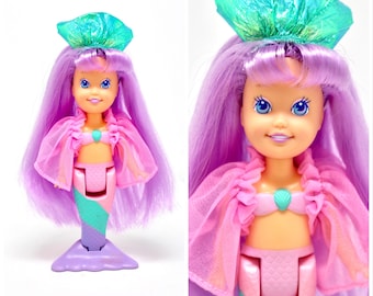 My Pretty Mermaid Sea Flower Doll, Playskool 1990s Mermaid Dolls ...