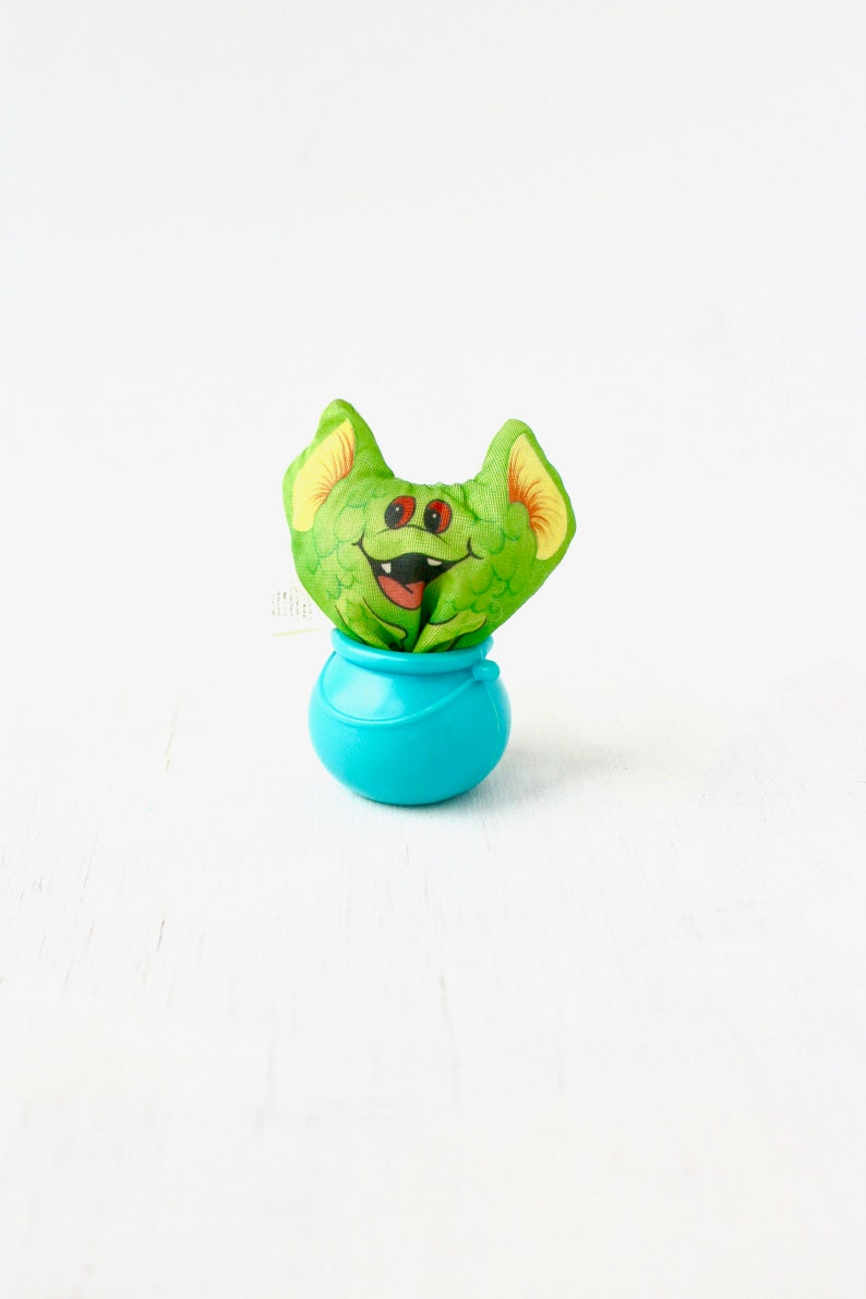 80s Halloween Green Goblin Smooshees Toy Sustainable Vintage - Etsy