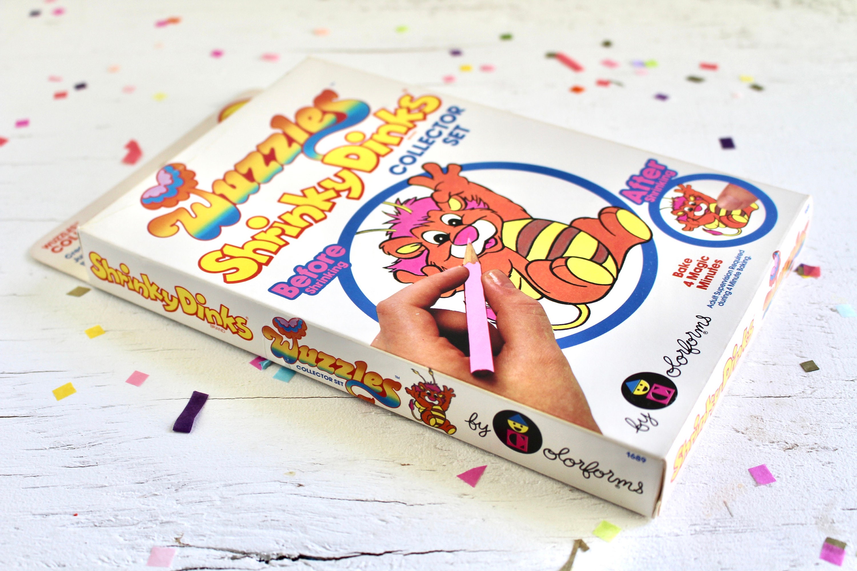 Wuzzles Shrinky Dinks Collector Activity Set Vintage 80s | Etsy