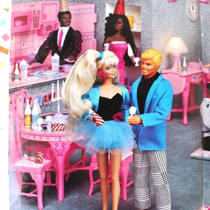 Vintage Barbie Poster, Vintage 1990s Barbie Magazine Poster, Retro ...
