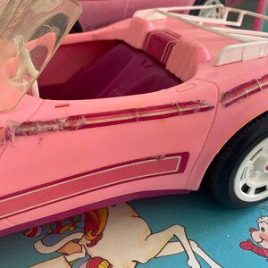 Rare Barbie Dream Vette in Original Box, Vintage 1982 Pink Gremlins ...