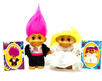 Wedding Troll Doll - Etsy
