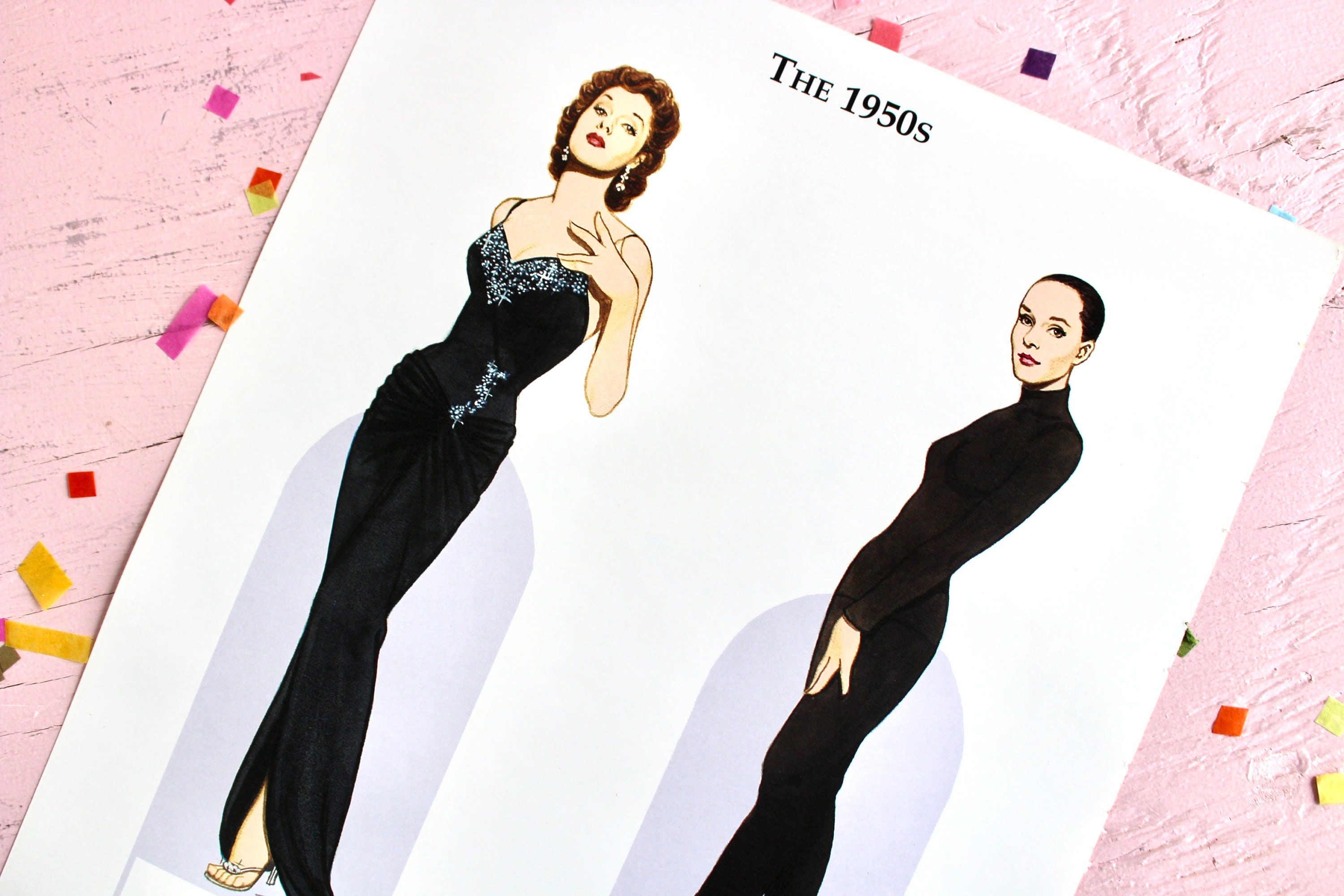 Hollywood Movie Star Paper Doll Set Susan Hayward Audrey - Etsy