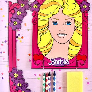 Barbie Make up Kit Colorforms Dress up Play Set Vintage 80s - Etsy