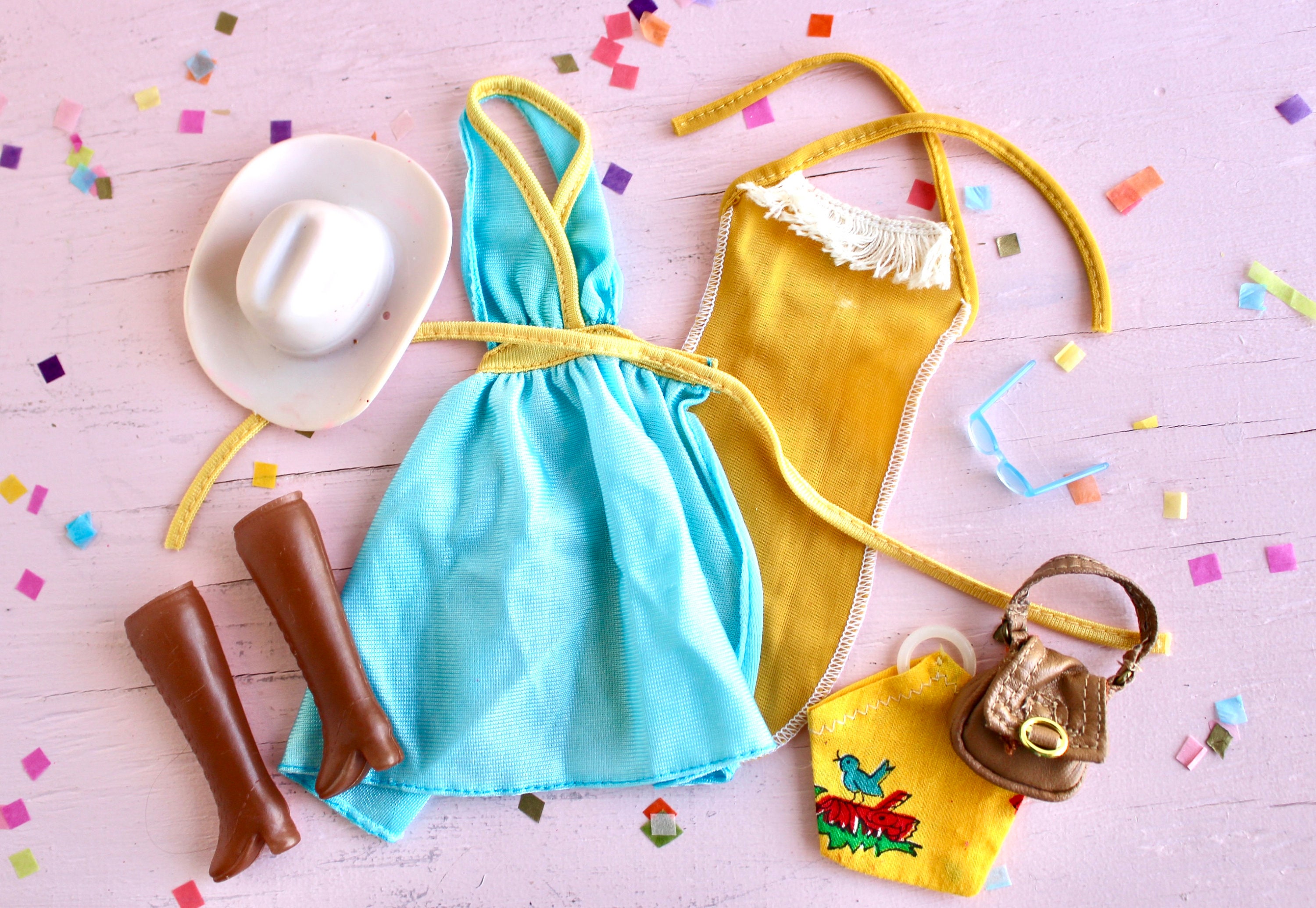 80s Barbie Fashion and Accessories Set OOAK Barbie Fashions - Etsy