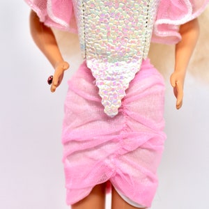 Costume Ball Barbie Doll Vintage 90s Blonde Pink Ball Gown - Etsy